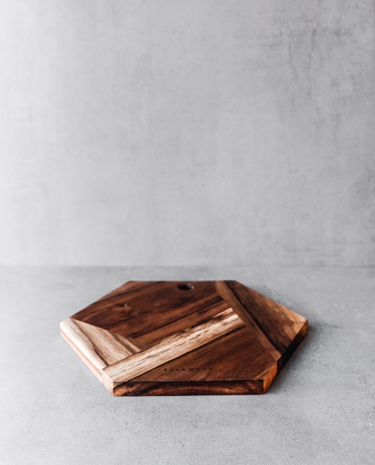 Hexagonal Chopping - Serving Board - Bearwood Workshop Wanaka