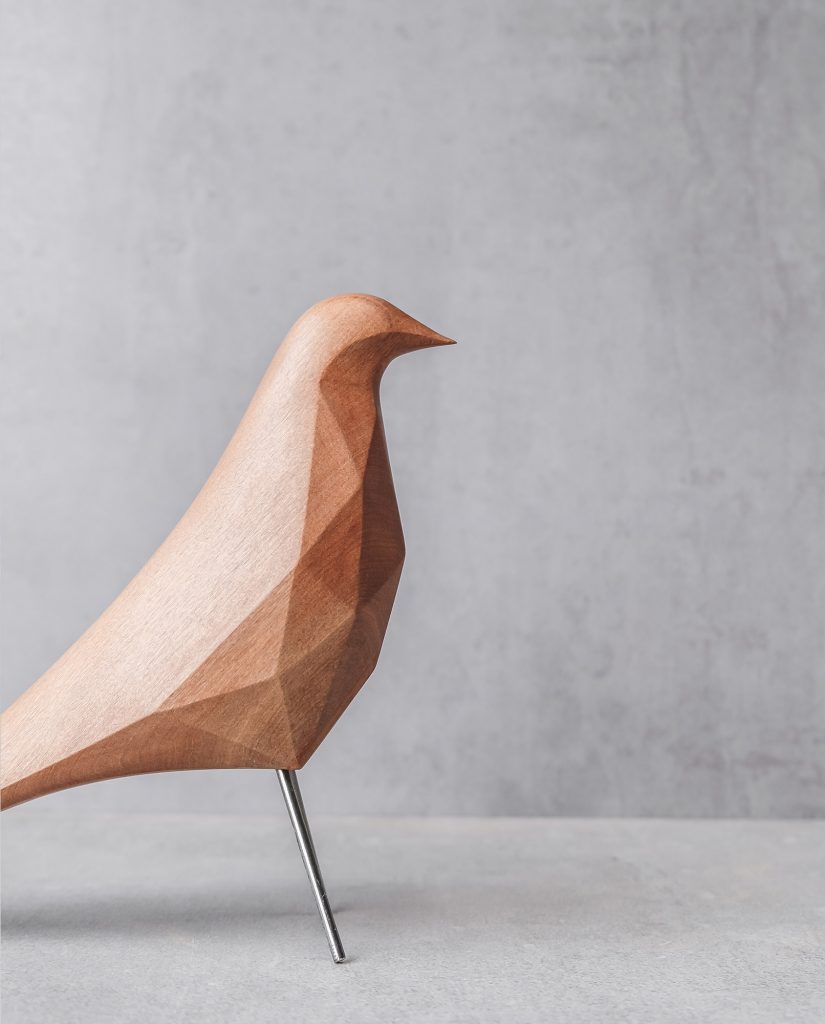 Geo Black Bird - Manu pango - Bearwood Workshop Wanaka